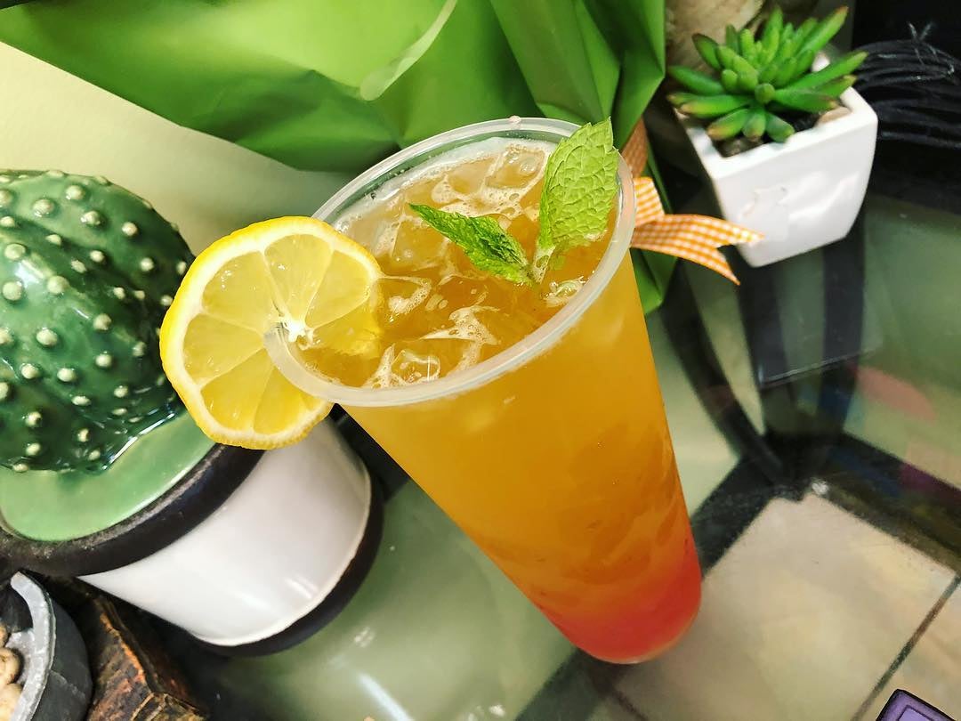 Pineapple, Mango & Orange Tea | Ming's Bubble Tea